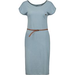 alife and kickin ALIFE & KICKIN Damen Sommerkleid "Damen ElliAK A", blau, Gr. XS, 65% Baumwolle, 35% Polyester, Kleider