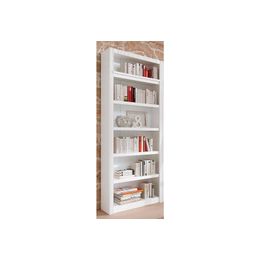 Standregal Home Affaire, wei&szlig;, Wohnzimmer, Regale, "Bergen", Breite 82,5 cm