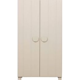 Mehrzweckschrank Woood, B:110cm H:200cm T:55cm, weiß, FSC-zertifizierter Holzwerkstoff, Küche, Schränke, "Noah Stauraumschrank, Dielenschrank", mit