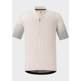 Schöffel SCHÖFFEL Herren Radtrikot "Shirt Dust M", weiß, Gr. 56, Oberstoff : 92% Polyester 8% Elasthan, Trikots