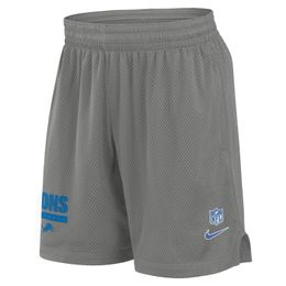 Nike Kinder Sporthose "Nike Short Detroit Lions Nike Dri-Fit Mesh Short", grau, Gr. XL, 100% Polyester, Hosen