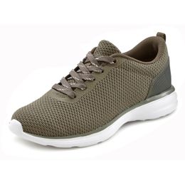 Lascana Damen Sneaker, Gr. 36, grün, Obermaterial: 100% Textilmaterial. Decksohle: 100% Textilmaterial. Futter: 100% Textilmaterial. Laufsohle: 100%
