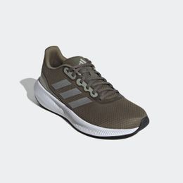 Herren Laufschuh "RUNFALCON 3", adidas Performance, Gr. 41, grün, Synthetik, Textil, Schuhe