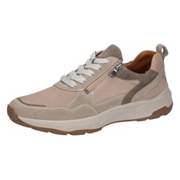 Waldl&auml;ufer WALDL&Auml;UFER Herren Sneaker "H-TOM", Gr. 9,5, grau, Nubukleder, Veloursleder, Schuhe, Halbschuh, Schn&uuml;rschuh, in Komfortweite H (= sehr weit)