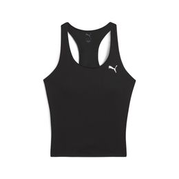 Puma Damen Trainingsshirt "TAD ESSENTIALS 2-in-1-Tanktop Damen", schwarz-wei&szlig;, Gr. S, Obermaterial: 85% Polyester, 15% Elasthan; Inneres
