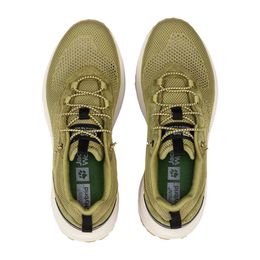 Jack Wolfskin Damen Sneaker "DROMOVENTURE KNIT LOW W", Gr. 8,5, grün, Main Material Second Material Lining 100% Polyamide Sole 100% Rubber/ EVA,