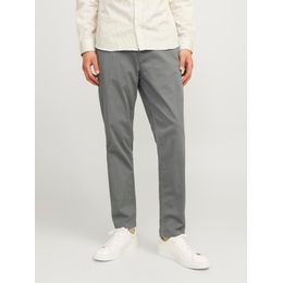 Jack & Jones JACK & JONES Herren Chinos "JPSTACE JJHARLOW CHINO NOOS", grün, Gr. 28, unifarben, Web, Obermaterial: 98% Baumwolle, 2% Elasthan, Hosen