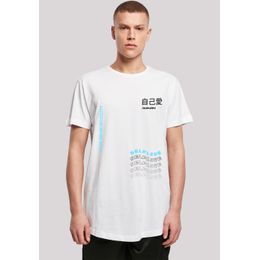 F4NT4STIC Herren T-Shirt "Self Love LONG TEE", weiß, Gr. XXL, Obermaterial: 100% Baumwolle, Shirts, Print