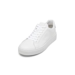 Marc O'Polo MARC O'POLO Herren Sneaker "aus edlem Rindnappaleder", Gr. 40, weiß, Obermaterial: 100% Leder (Rind), Schuhe