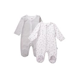 Liliput Jungen Schlafanzug, Gr. 86, wei&szlig;, 100% Baumwolle, bedruckt, gestreift, mehrfarbig, Homewear-Sets, mit niedlichem Print