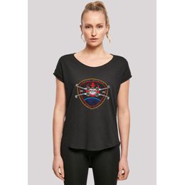 F4NT4STIC Damen T-Shirt "Long Cut T-Shirt Star Wars Rebel Elite Badge", schwarz, Gr. S, Obermaterial: 100% Baumwolle, Shirts, Damen,Premium