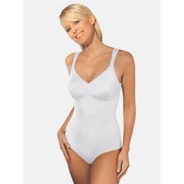 Speidel Damen Body, Gr. 90, weiß, 79% Polyamid, 15% Elasthan, 6% Polyester, unifarben, Bodys