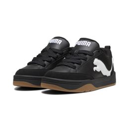 Puma Herren Sneaker "PARK LIFESTYLE SD", Gr. 42, schwarz-wei&szlig;, Leder, Schuhe