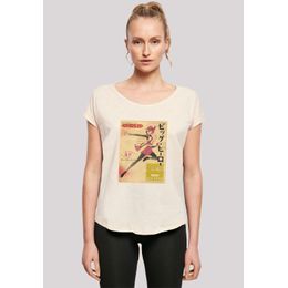 F4NT4STIC Damen T-Shirt "Big Hero 6 Honey Lemon Newspaper", wei&szlig;, Gr. S, Obermaterial: 100% Baumwolle, Shirts, Premium Qualit&auml;t