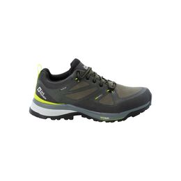 Jack Wolfskin Herren Wanderschuh "FORCE STRIKER TEXAPORE LOW M", Gr. 6,5, grün, Main Material 100% Polyamide Second Material Lining Sole 100% Rubber/