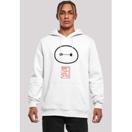 F4NT4STIC Herren Kapuzenpullover "Big Hero 6 Baymax", wei&szlig;, Gr. L, Obermaterial: 65% Baumwolle, 35% Polyester, Pullover, Premium Qualit&auml;t