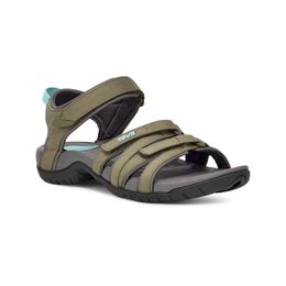 Teva Damen Sandale "W TIRRA", Gr. 38, grün, Synthetik, Textil, Schuhe