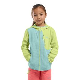 Jack Wolfskin Jungen Softshelljacke "ACTAMIC GRID MIDLAYER K", grün, Gr. 176, Oberstoff: 100% POLYESTER; Kontrastmaterial 1: 100% POLYESTER; Futter