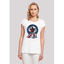 F4NT4STIC Damen T-Shirt "The Who Flag Blanket", wei&szlig;, Gr. 4XL, Obermaterial: 100% Baumwolle, Shirts, Premium Qualit&auml;t