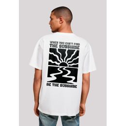F4NT4STIC Herren T-Shirt "Be The Sunshine", weiß, Gr. S, Obermaterial: 100% Baumwolle, Shirts, Premium Qualität