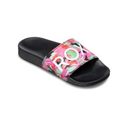 Roxy Kinder Sandale "Rg Slippy Ii", Gr. 3, gr&uuml;n, Obermaterial: 100% PU, Futter: 100% Textil, Laufsohle: 100% EVA, Schuhe