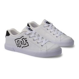 DC Shoes Damen Sneaker "Chelsea", Gr. 8, schwarz-wei&szlig;, Obermaterial: Textil / Futter: Textil / Au&szlig;ensohle: Gummi, Schuhe