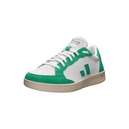Ethletic Damen Sneaker "Jesse", Gr. 38, grün, Obermaterial: 55% Polyurethan, 45% Polyester; Futter: 100% Polyester; Decksohle: 100% Polyester; Sohle: