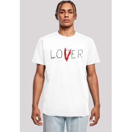 F4NT4STIC Herren T-Shirt "IT Loser Lover", weiß, Gr. M, Obermaterial: 100% Baumwolle, Shirts, Herren,Premium Merch,Regular-Fit,Basic,Bedruckt