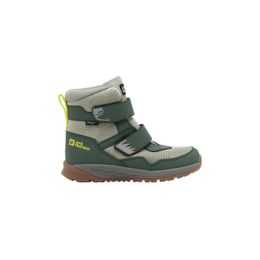 Jack Wolfskin Jungen Winterstiefel "POLAR BEAR-B TEXAPORE MID VC K", Gr. 30, gr&uuml;n, Hauptmaterial: Synthetic; ;Second Material: Textile; Futter: