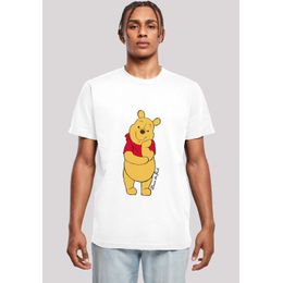F4NT4STIC Herren T-Shirt "Disney Winnie The Pooh Classic", weiß, Gr. M, Obermaterial: 100% Baumwolle, Shirts, Herren,Premium