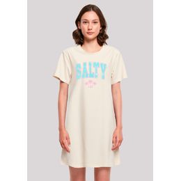 F4NT4STIC Damen T-Shirt "Beach Summer Vacation Salty", weiß, Gr. M, Obermaterial: 100% Baumwolle, Shirts, Premium Qualität