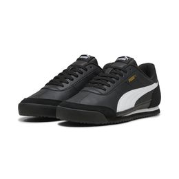 Puma Herren Sneaker "Puma Turino II OG Sneakers Erwachsene", Gr. 37, schwarz-wei&szlig;, Obermaterial: Synthetik, Kuhleder, Leder; Futter: Textil;