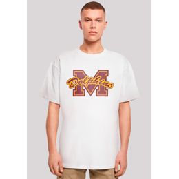 F4NT4STIC Herren T-Shirt "Sex Education M Dolphins Netflix TV Series", wei&szlig;, Gr. XS, Obermaterial: 100% Baumwolle, Shirts, Premium Qualit&auml;t