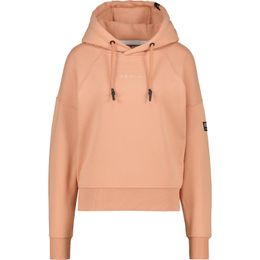 alife and kickin ALIFE & KICKIN Damen Kapuzensweatshirt "Damen JessyAK A", braun, Gr. S, 50% Baumwolle, 50% Polyester, Sweatshirts
