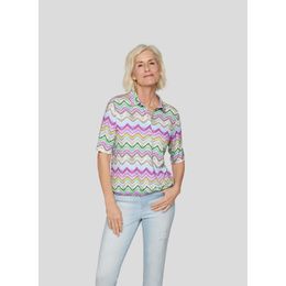 Rabe Damen Print-Shirt "T-Shirt", gr&uuml;n, Gr. 36, gemustert, 92%Viskose, 8%Elastan, Shirts