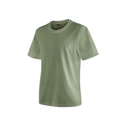 Maier Sports Herren Funktionsshirt "Walter", gr&uuml;n, Gr. XL, 100% Polyester, Shirts, Herren T-Shirt, rundhals pique Outdoorshirt, schnelltrocknend