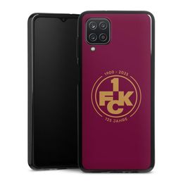 DeinDesign Galaxy A12 Handy Silikon H&uuml;lle Case schwarz Handyh&uuml;lle 125 Jahre 1. Fc Kaiserslautern 1. Fck