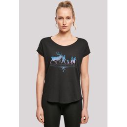 F4NT4STIC Damen T-Shirt "Frozen 2 Believe In The Journey'", schwarz, Gr. L, Obermaterial: 100% Baumwolle, Shirts, Print