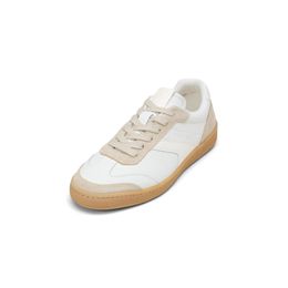Marc O'Polo MARC O'POLO Herren Sneaker "aus edlem Rindleder", Gr. 46, weiß, Obermaterial: 100% Leder (Rind), Schuhe