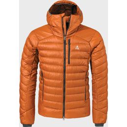 Schöffel SCHÖFFEL Herren Outdoorjacke "Down Jacket Tschierval M", gelb, Gr. 50, Oberstoff : 100% Nylon ; Futter : 100% Nylon; Wattierung : 100% Polyester;