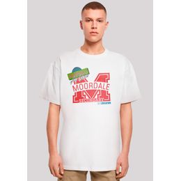F4NT4STIC Herren T-Shirt "Sex Education Moordale M Collage", wei&szlig;, Gr. M, Obermaterial: 100% Baumwolle, Shirts, Premium Qualit&auml;t