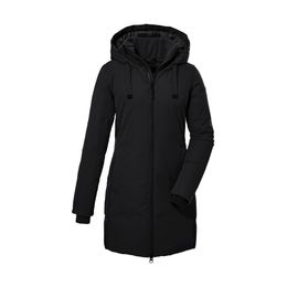 G.I.G.A. by Killtec Damen Parka "GW 1 WMN PRK", schwarz, Gr. 42, G.I.G.A. DX BY KILLTEC, Oberstoff 1: 100% Polyester (recycelt)/ Oberstoff 2: 100% Polyester, Futter: