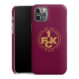DeinDesign iPhone 12 Pro Handy Premium Case Smartphone Handyh&uuml;lle Schutzh&uuml;lle matt 125 Jahre 1. Fc Kaiserslautern 1. Fck Premium Case