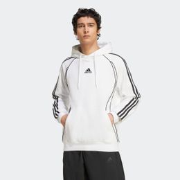 Herren Kapuzensweatshirt "TEAMGEIST HD", schwarz-wei&szlig;, Gr. S, adidas originals, Obermaterial: 70% Baumwolle, 30% Polyester, Sweatshirts