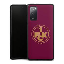 DeinDesign Galaxy S20 FE Handy Silikon H&uuml;lle Case schwarz Handyh&uuml;lle 125 Jahre 1. Fc Kaiserslautern 1. Fck