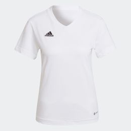 Damen Trainingsshirt "ENT22 TEE W", weiß, Gr. XL, adidas Performance, Obermaterial: 100% Baumwolle, Shirts