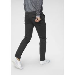 Jack & Jones JACK & JONES Herren Chinos "JPSTOLLIE JJDAVE CHINO", schwarz, Gr. 29, unifarben, Web, Obermaterial: 98% Baumwolle, 2% Elasthan, Hosen