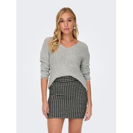 Jacqueline de Yong JDY Damen Strickpullover "JDYNEW MEGAN L/S PULLOVER KNT NOOS", wei&szlig;, Gr. L, unifarben, Strick, Obermaterial: 88% Polyacryl, 12% Polyester, Pullover