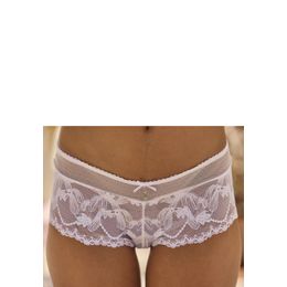 Lascana Damen Panty "Dalia", Gr. 36, weiß, Microtouch, Obermaterial: 87% Polyamid, 13% Elasthan, Unterhosen, aus feiner Spitze