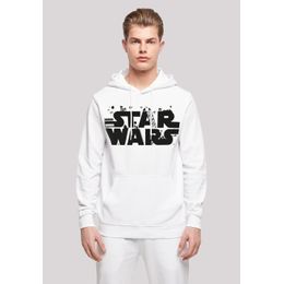 F4NT4STIC Herren Kapuzenpullover "Star Wars Minimalist Logo", wei&szlig;, Gr. XL, Obermaterial: 50% Baumwolle, 50% Polyester, Pullover, Print
